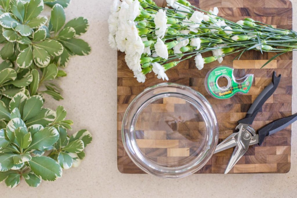 How to Make a Flower Arrangement for $5 - Made To Be Lovely